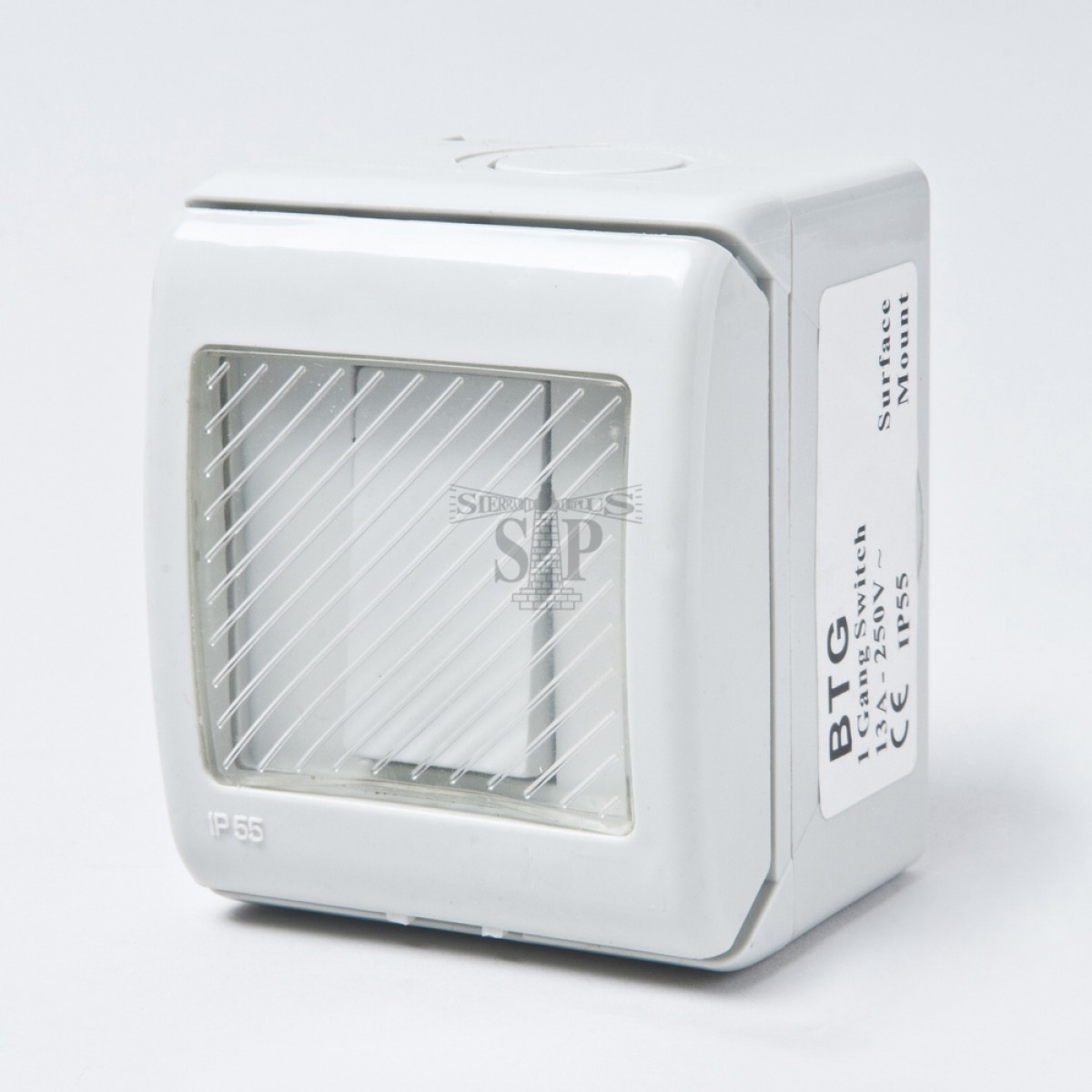 BTG IP55 13A 1 Gang Weatherproof Switch [Surface Mounted Type]